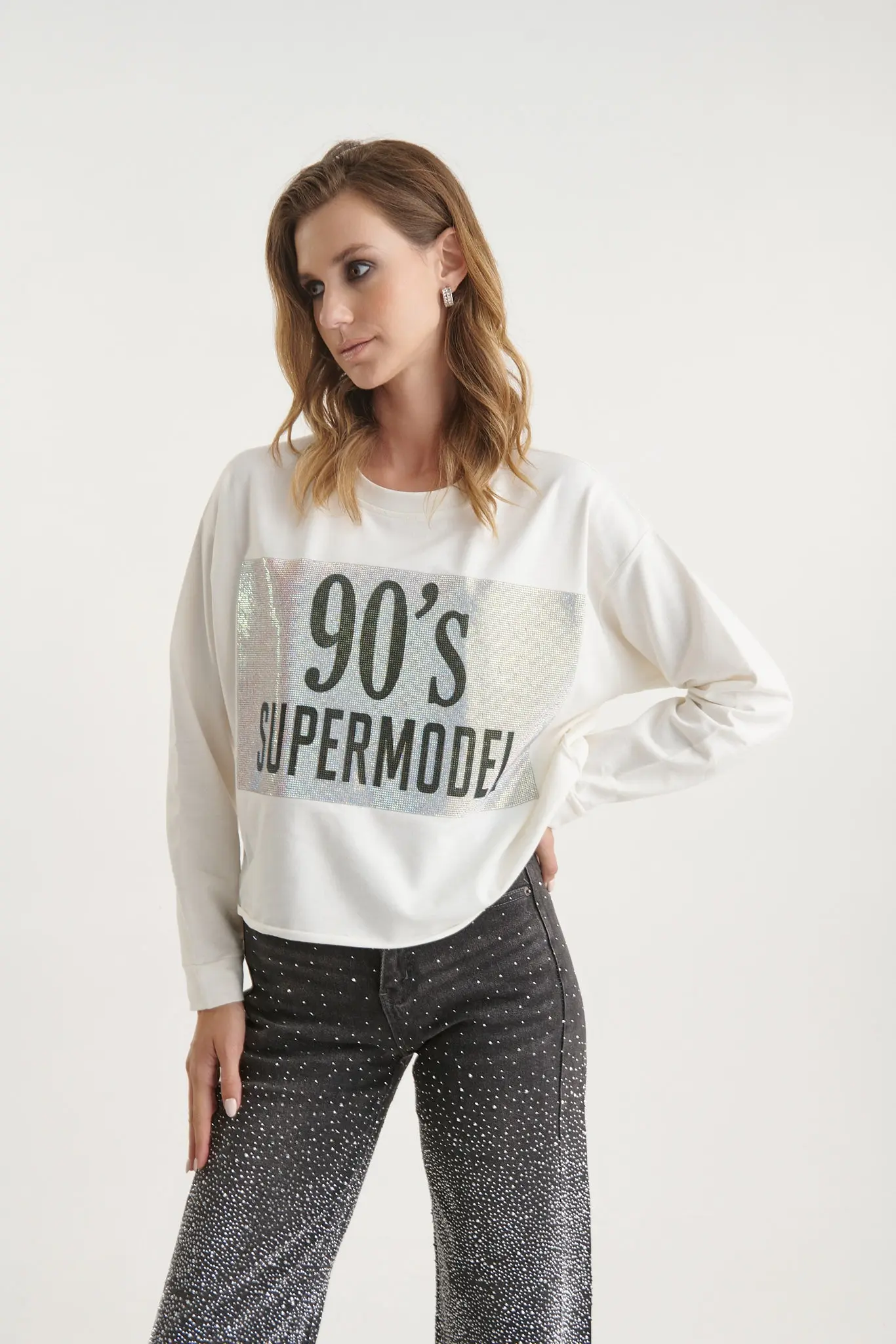 Kellys Shop & Accessories | Sweater Blouse 90s Supermodel - ekellys